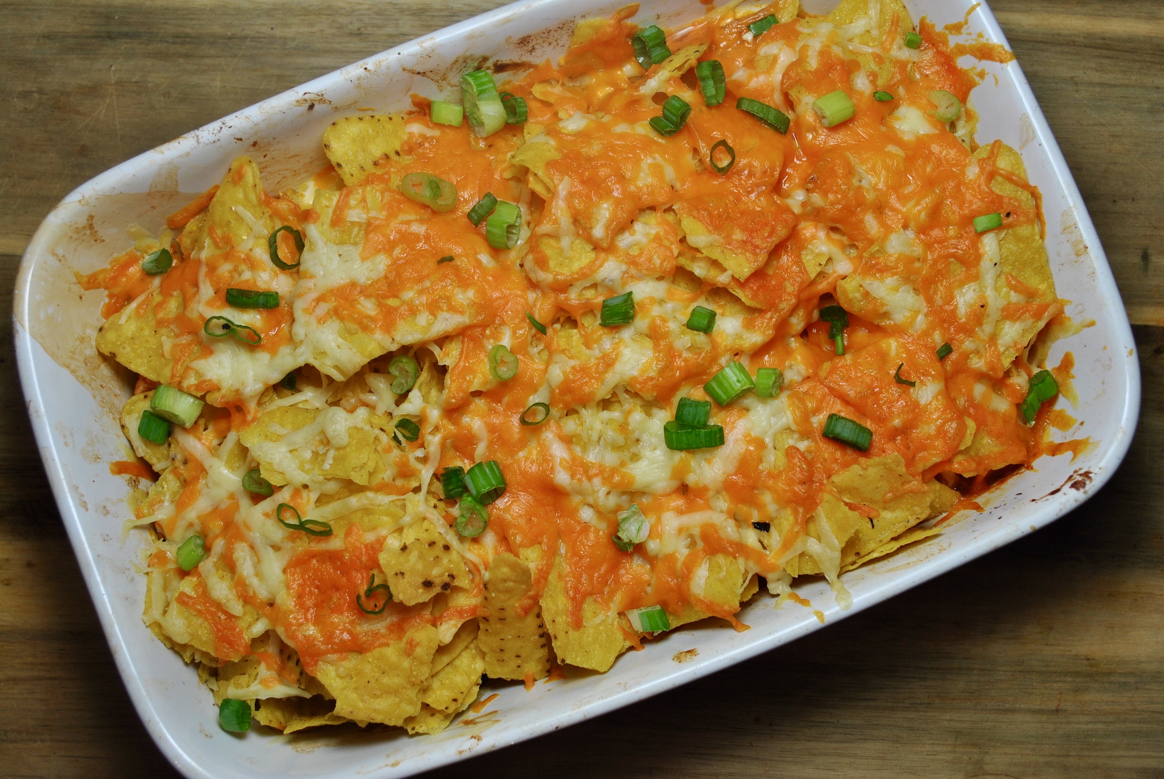 Easy Crispy Chicken Nacho Bake Recipe