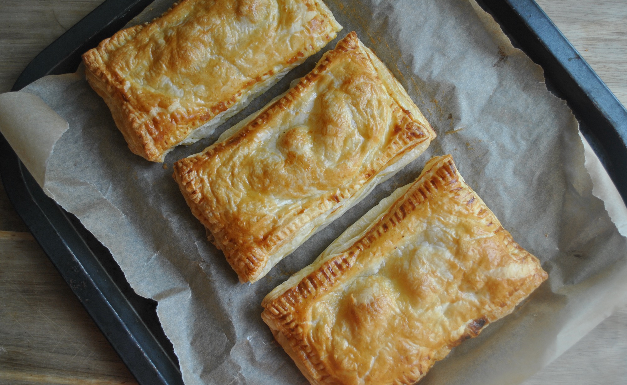Creamy Chicken and Bacon Puff Pastry Bakes Recipe